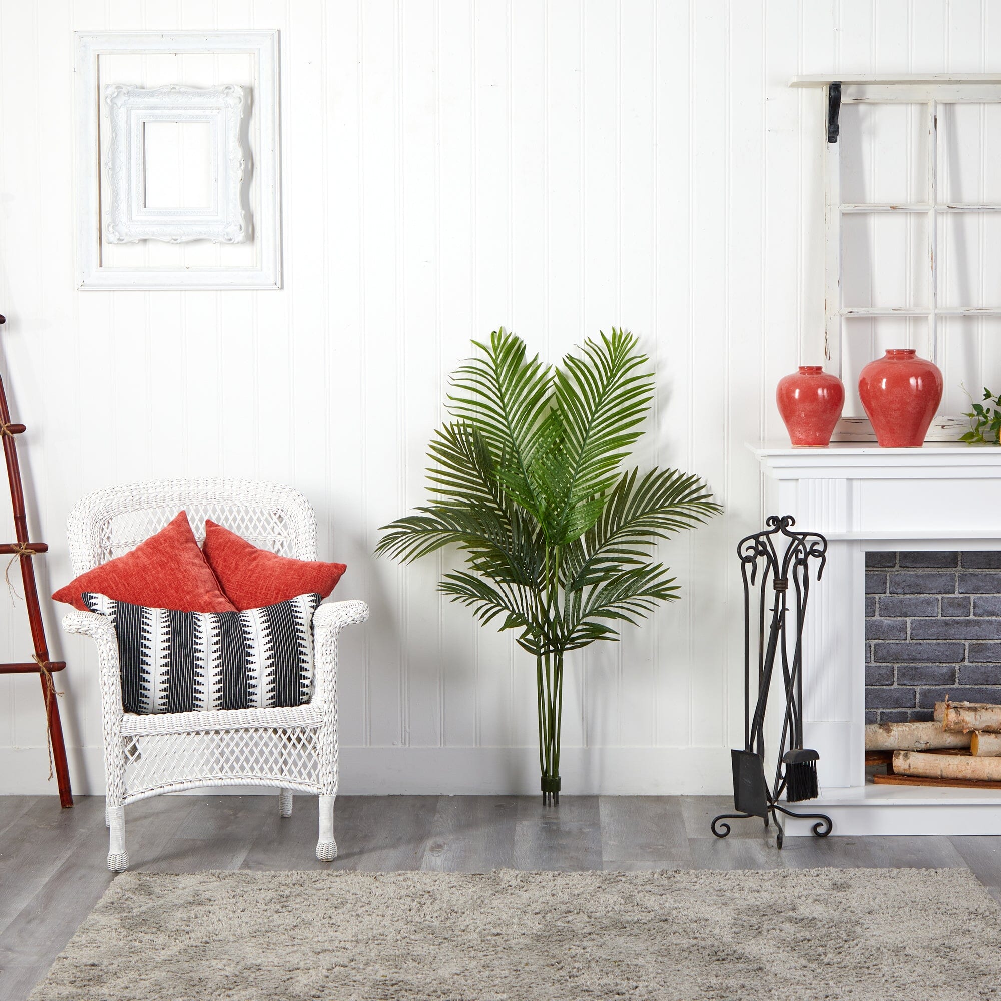 4’ Artificial Paradise Palm Tree without Pot | Nearly Natural