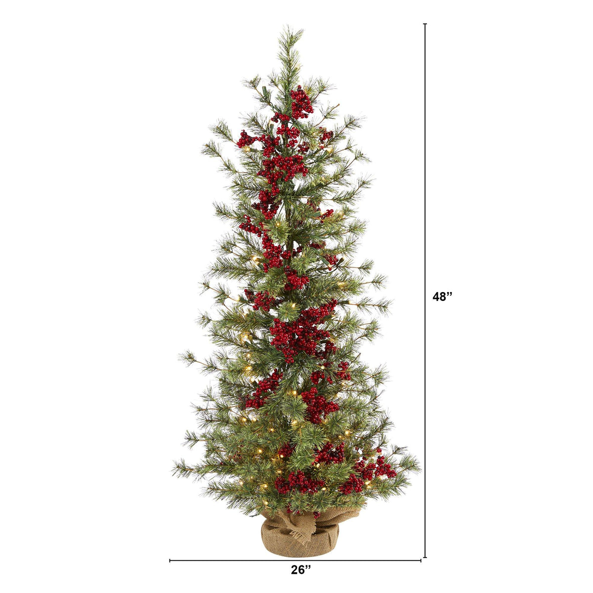 Artificial Christmas Trees with Lights | Nearly Natural
