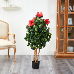 4’ Hibiscus Tree | Nearly Natural