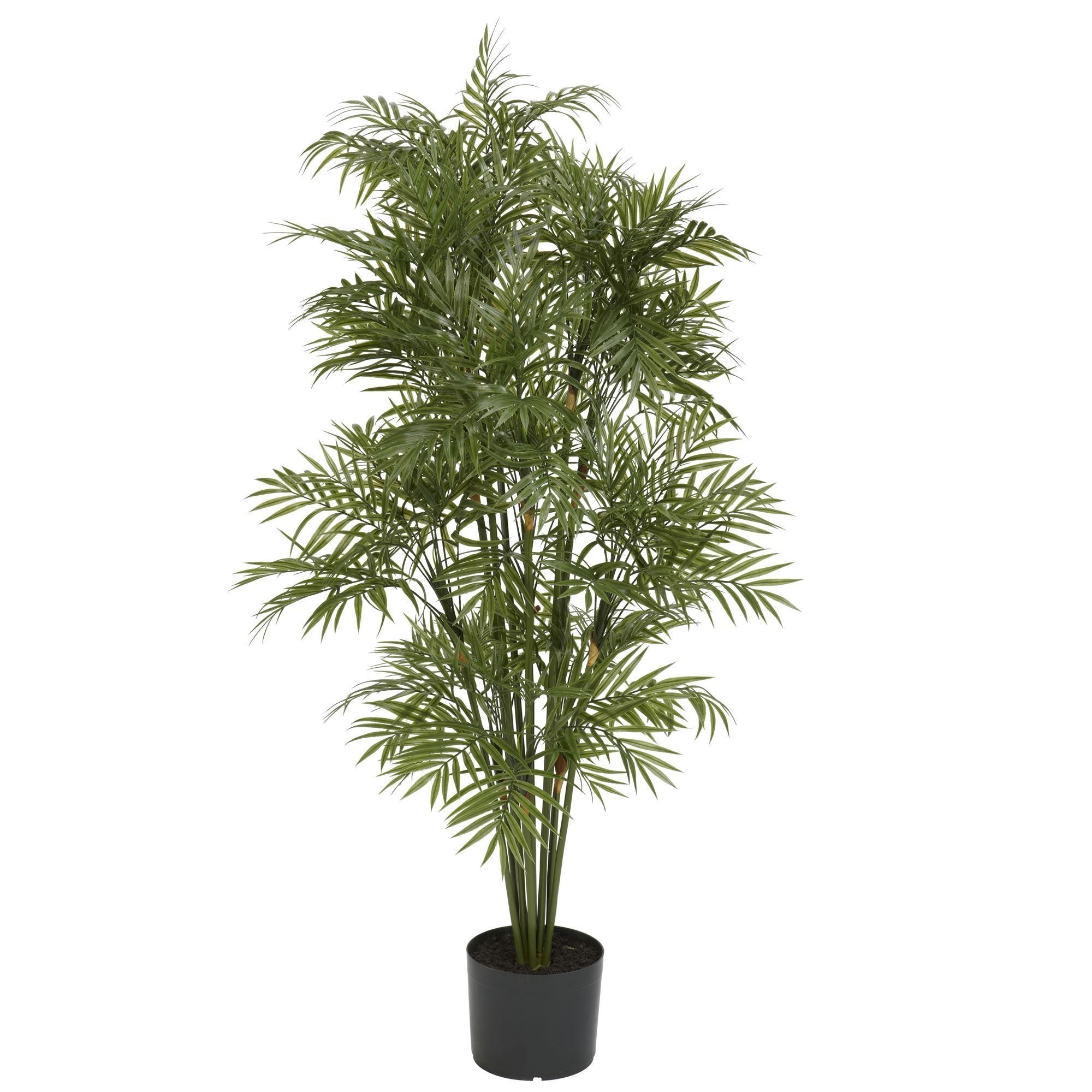 4' Plastic Parlour Palm Tree | Nearly Natural