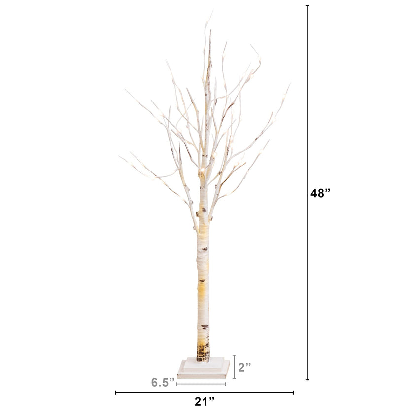 Lighted Birch Trees – Stunning LED Birch Trees for Any Decor | Nearly ...