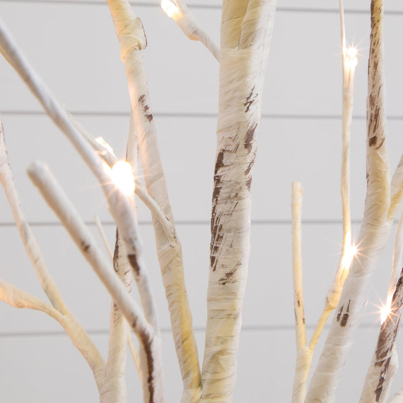 Lighted Birch Trees – Stunning LED Birch Trees for Any Decor | Nearly ...