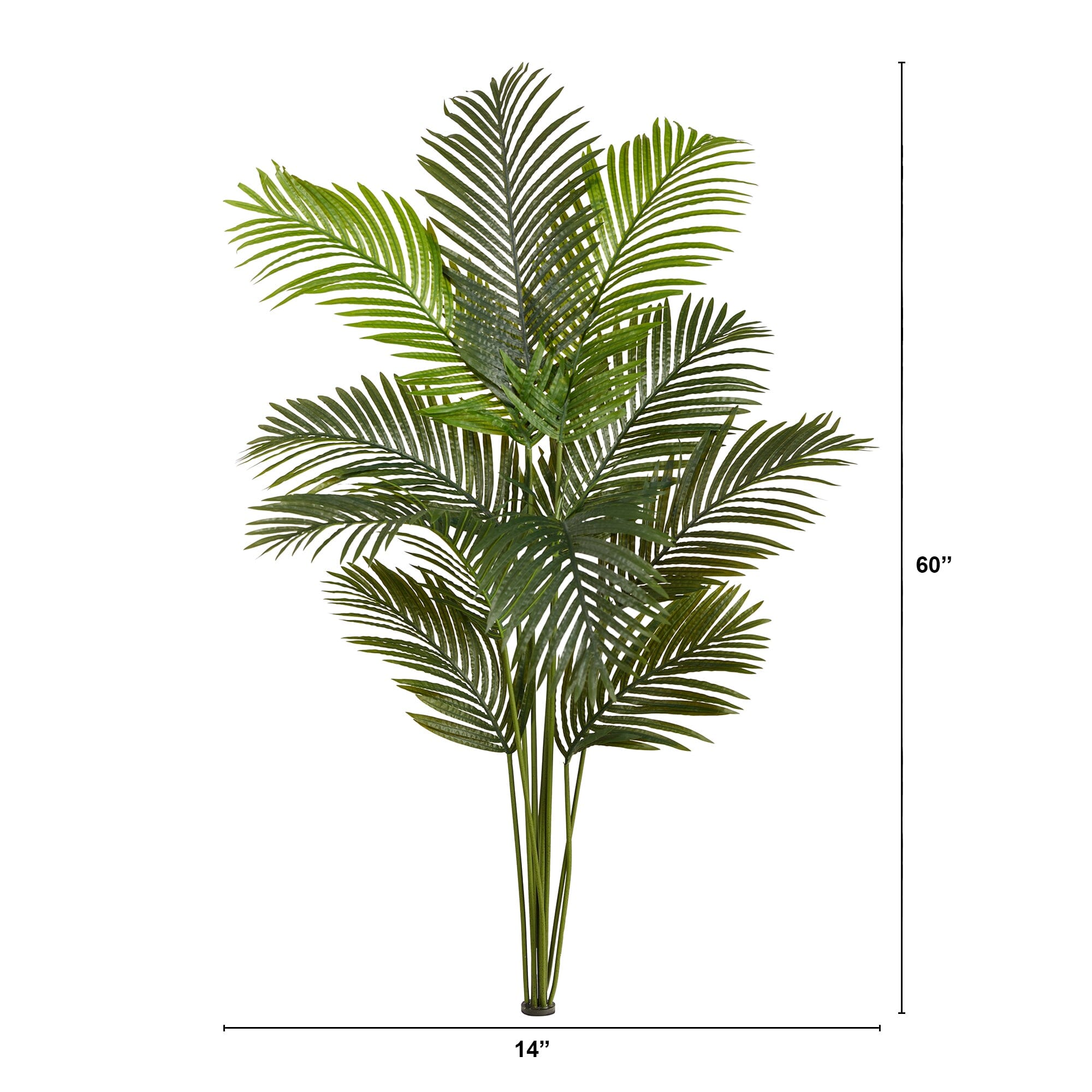 5’ Artificial Paradise Palm Tree without Pot | Nearly Natural
