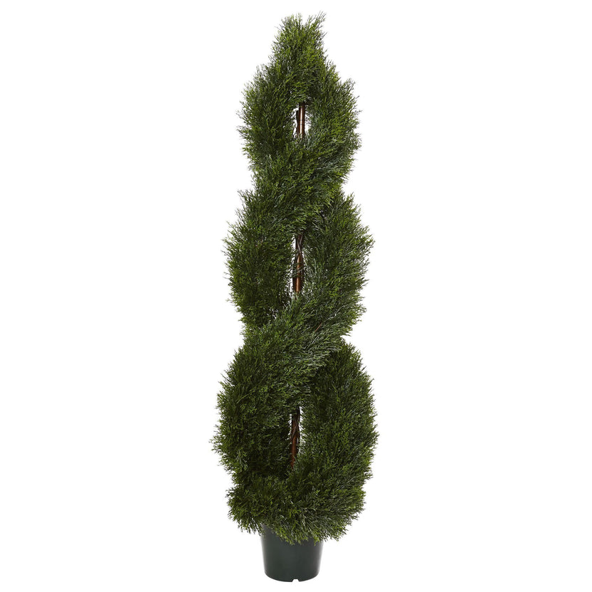 Silk Spiral Topiary Trees | Fake Spiral Topiary Trees | Nearly Natural