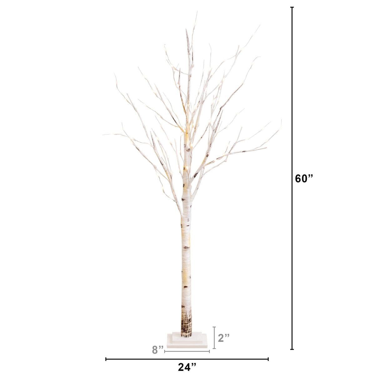 Lighted Birch Trees – Stunning LED Birch Trees for Any Decor | Nearly ...
