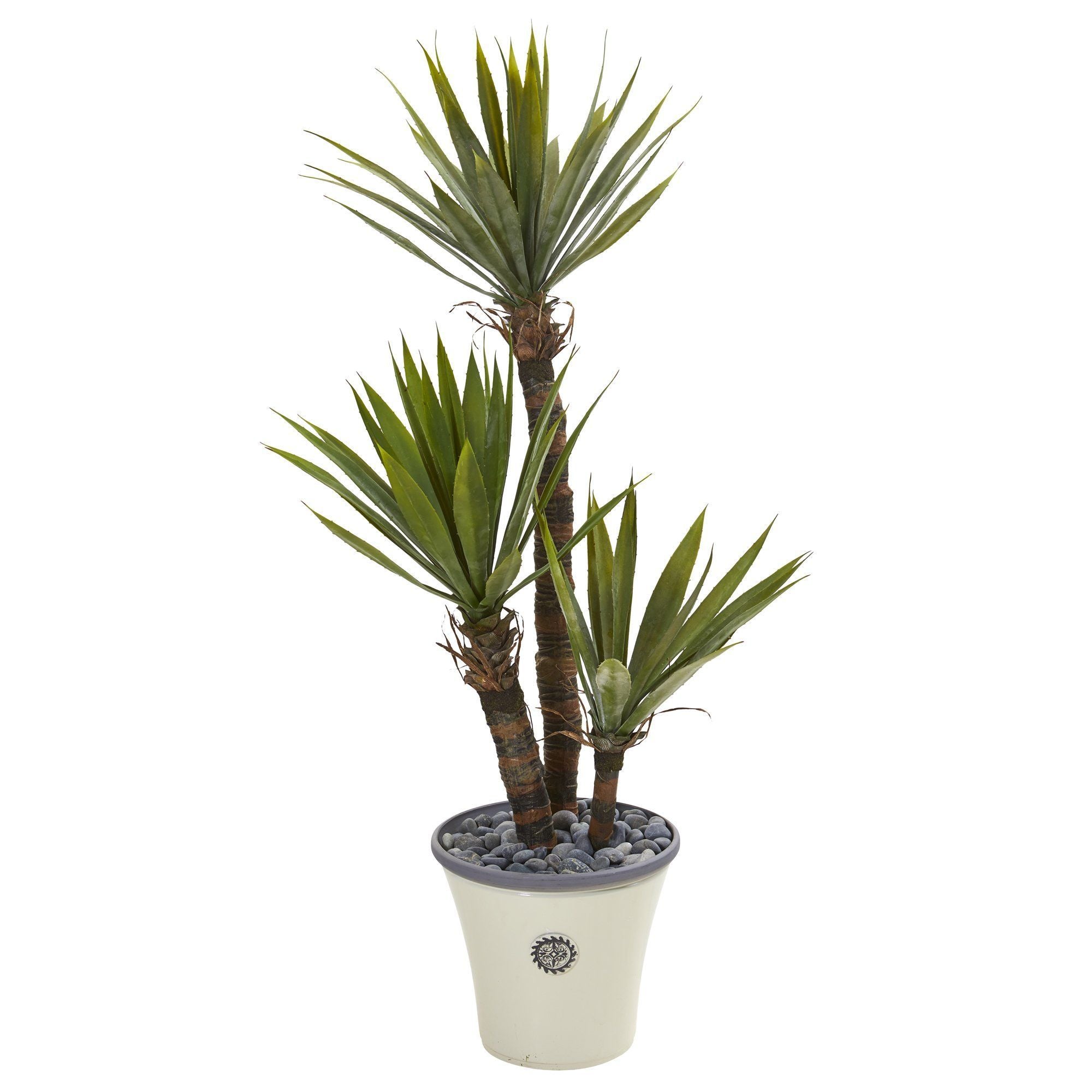 53” Yucca Artificial Tree in Decorative Planter | Nearly Natural