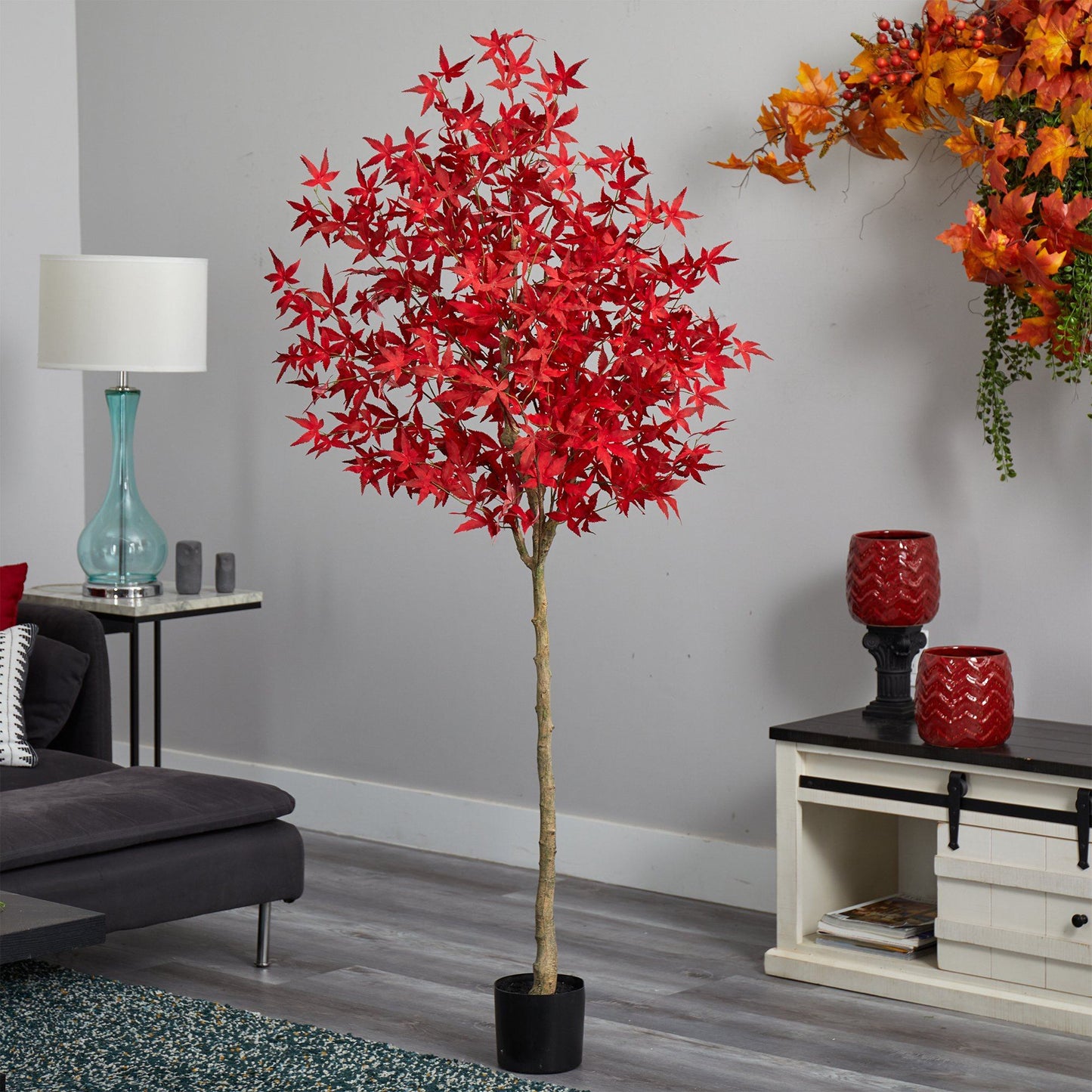 6’ Autumn Maple Artificial Fall Tree | Nearly Natural