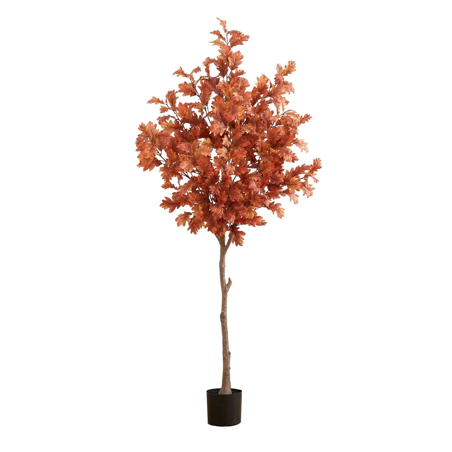 6’ Autumn Oak Artificial Fall Tree | Nearly Natural