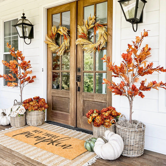6’ Autumn Oak Artificial Fall Tree | Nearly Natural
