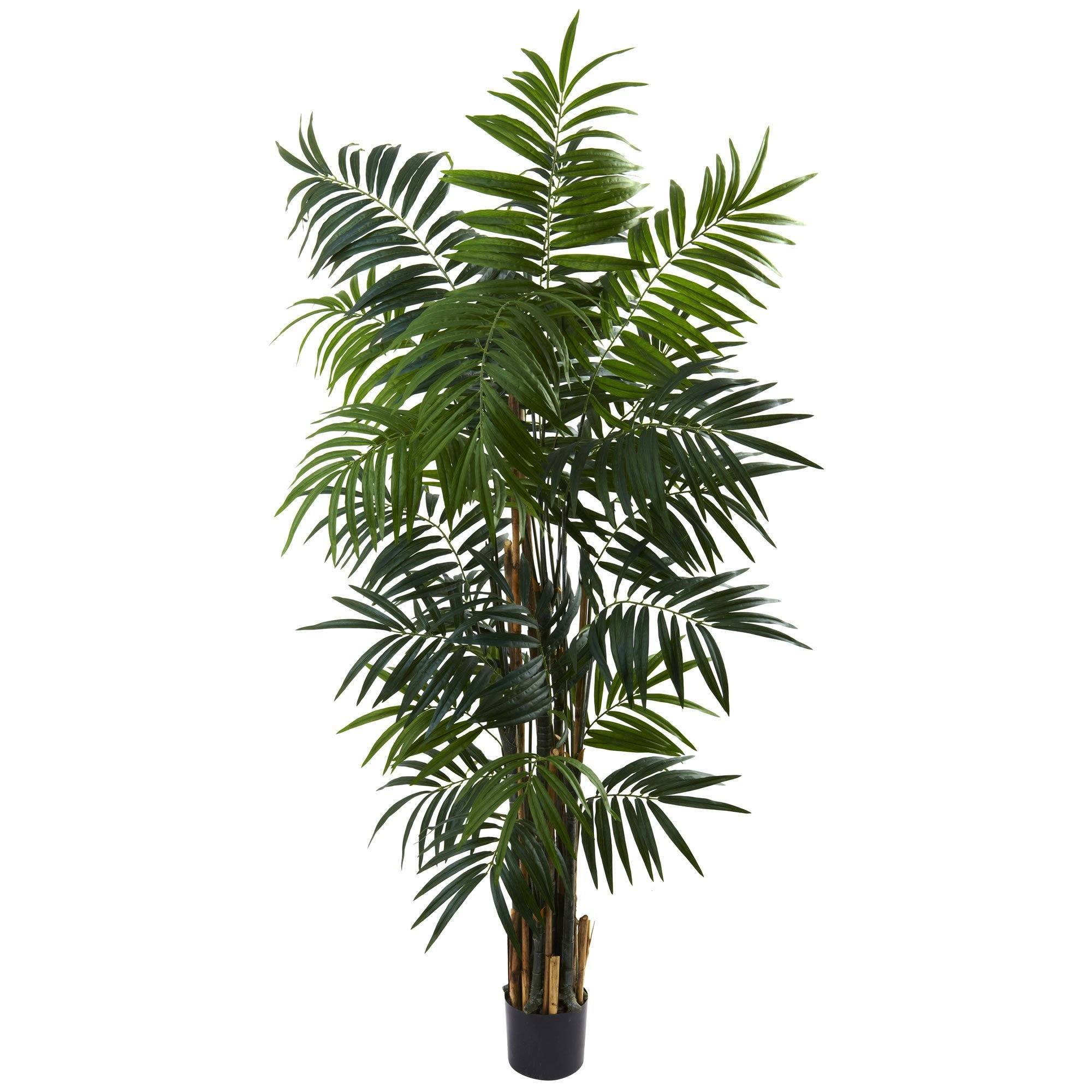 6’ Bulb Areca Palm Tree | Nearly Natural