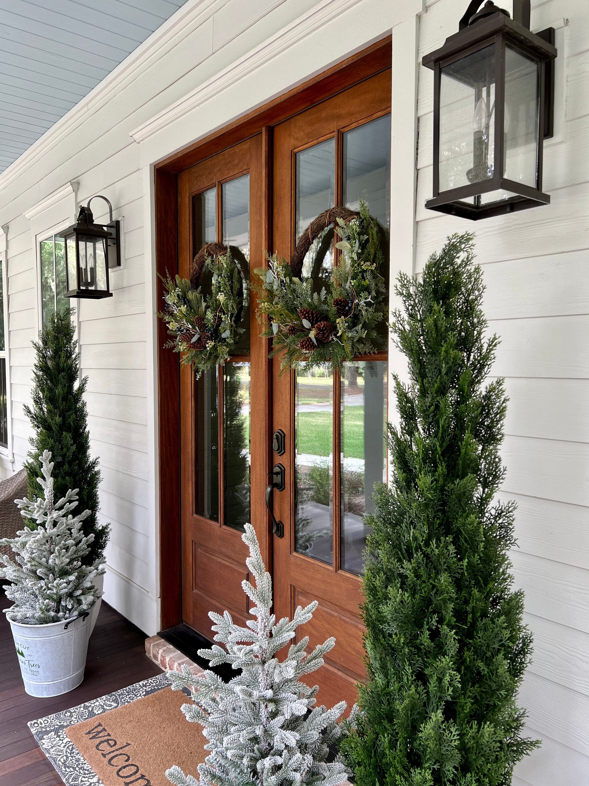 6' Mini Cedar Pine Tree (Indoor/Outdoor) | Nearly Natural
