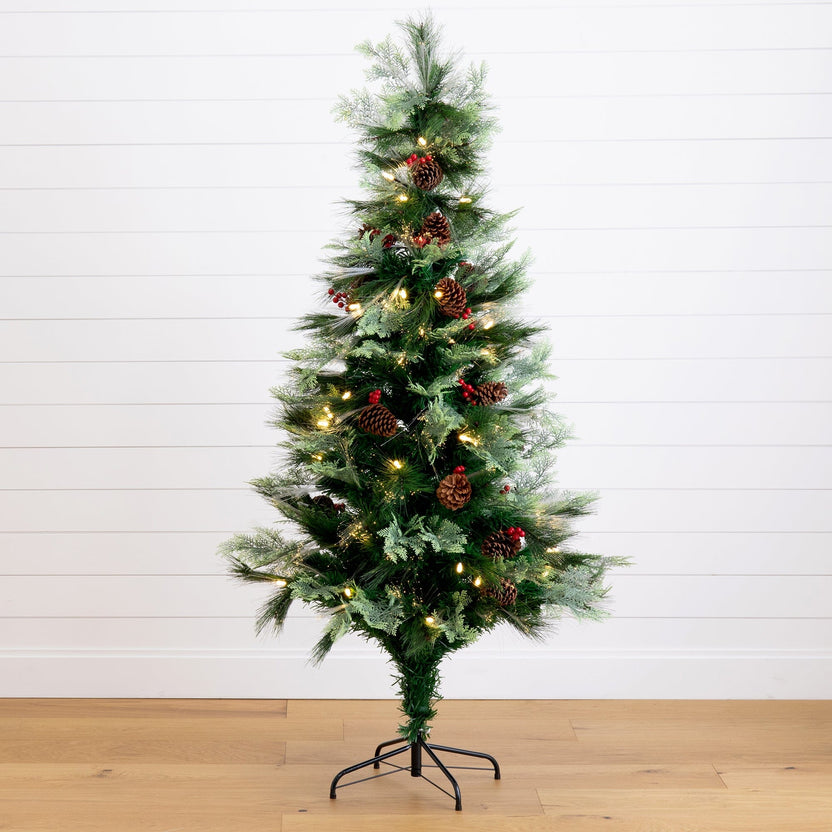 Fiber Optic Christmas Trees | Nearly Natural