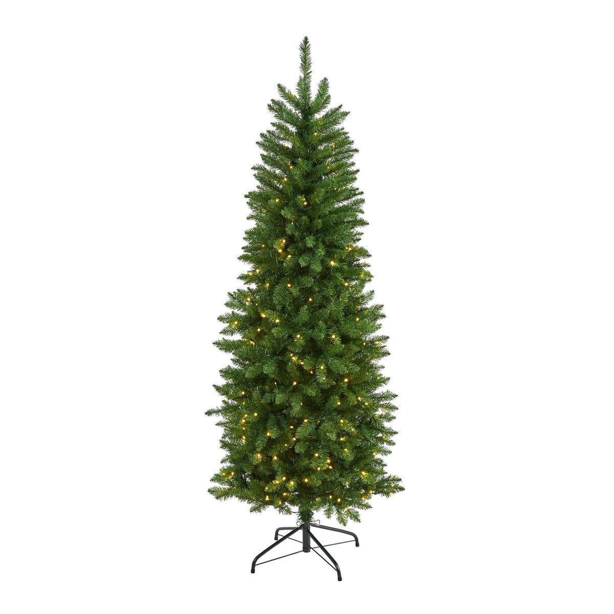 Slim Artificial Christmas Trees – Nearly Natural