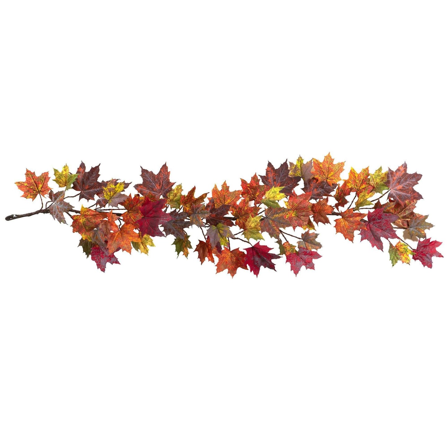 60” Maple Leaf Garland | Nearly Natural