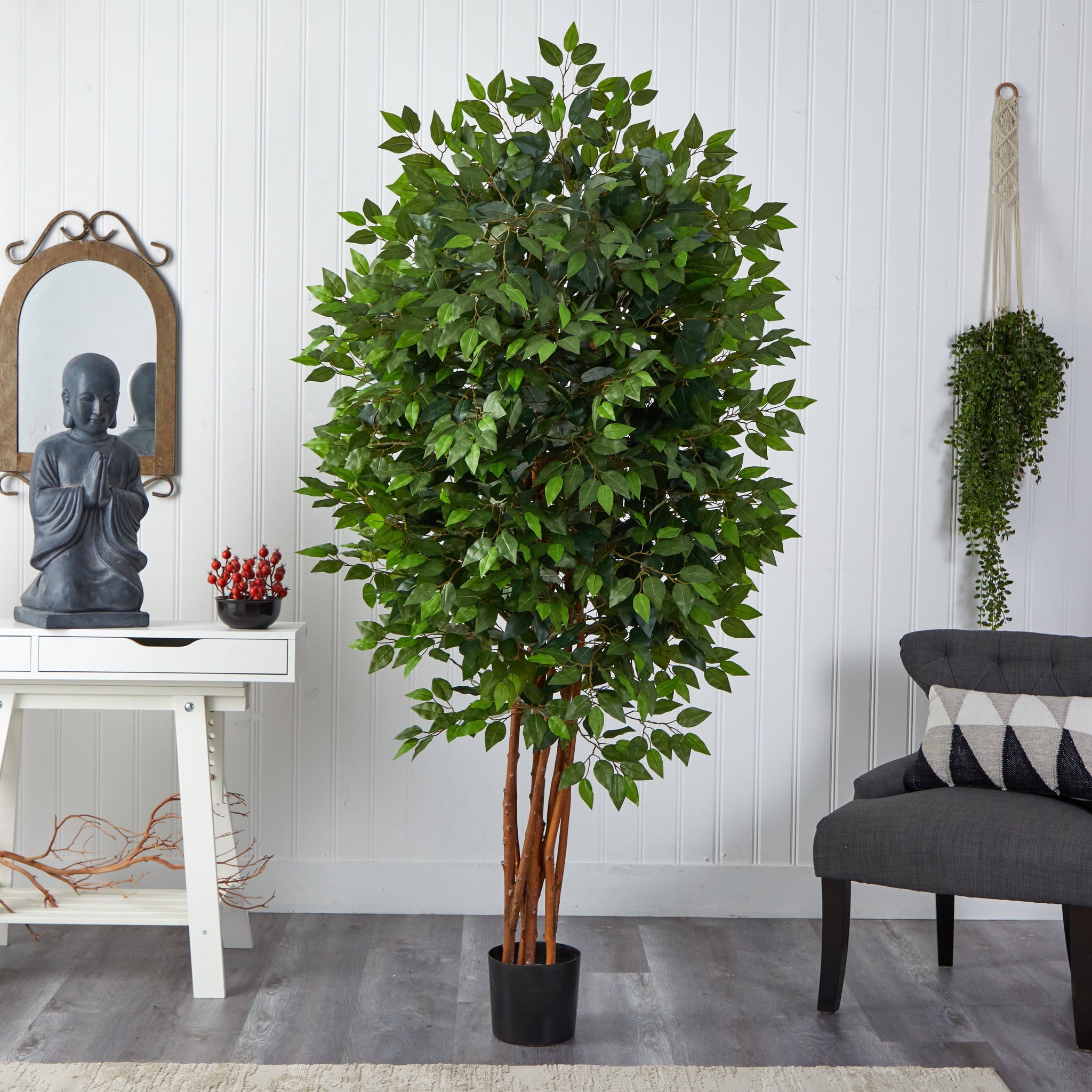 6.5’ Deluxe Ficus Tree | Nearly Natural