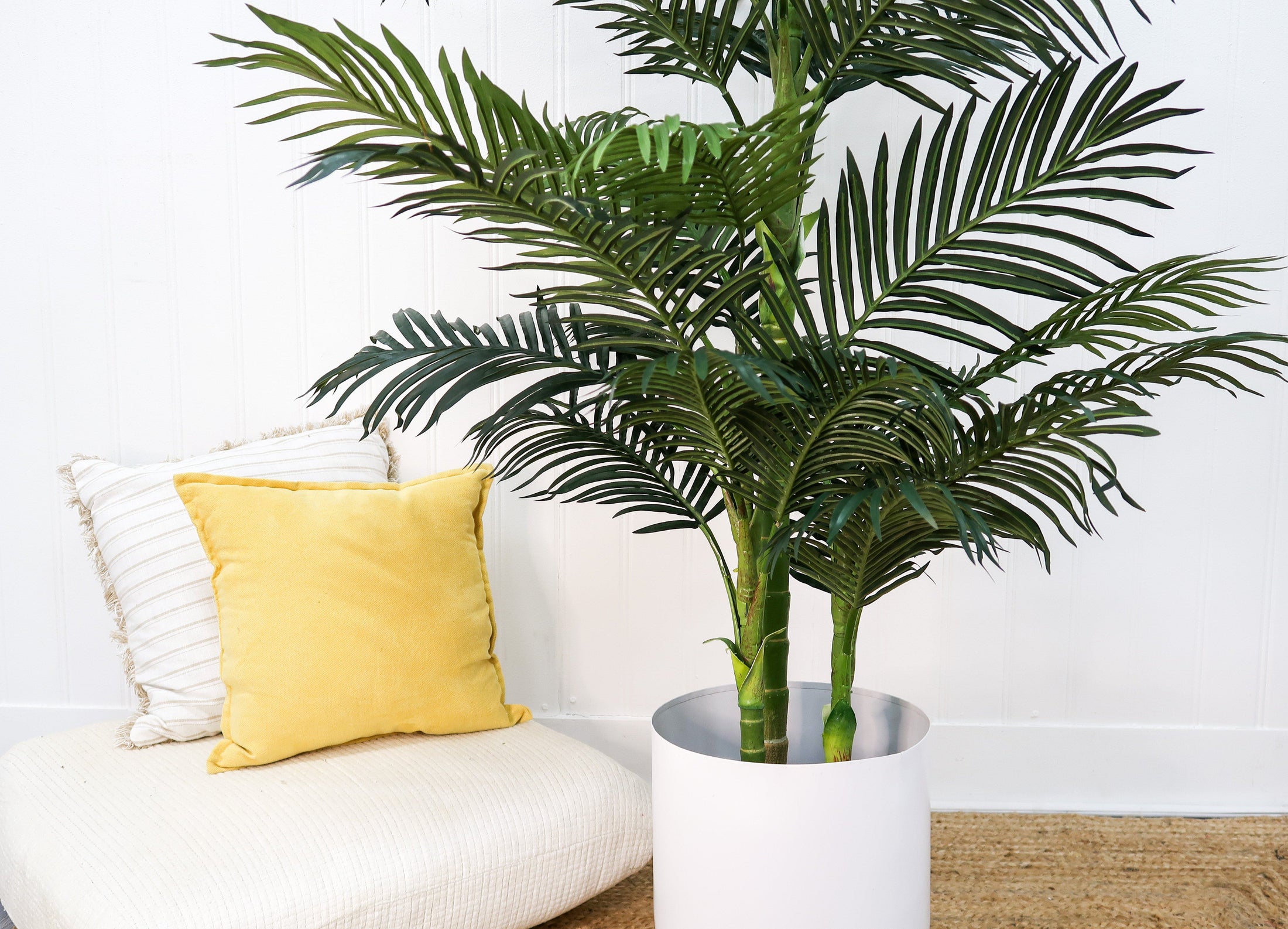 6.5' Golden Cane Artificial Palm Tree | Nearly Natural