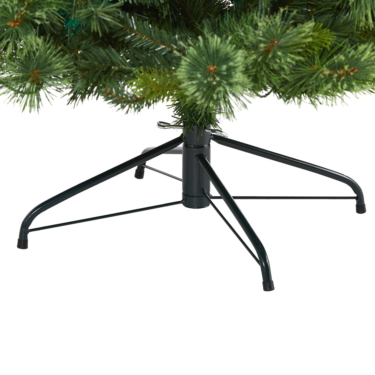 7’ Aberdeen Spruce Artificial Christmas Tree with 500 Clear LED Lights ...