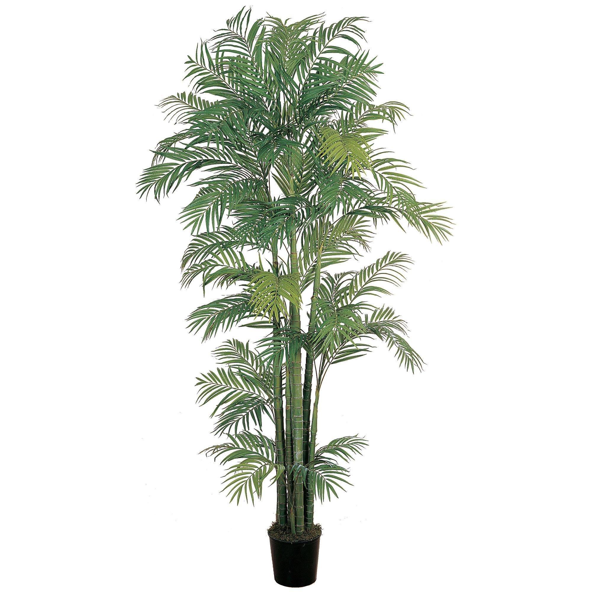 7' Areca Silk Palm Tree | Nearly Natural