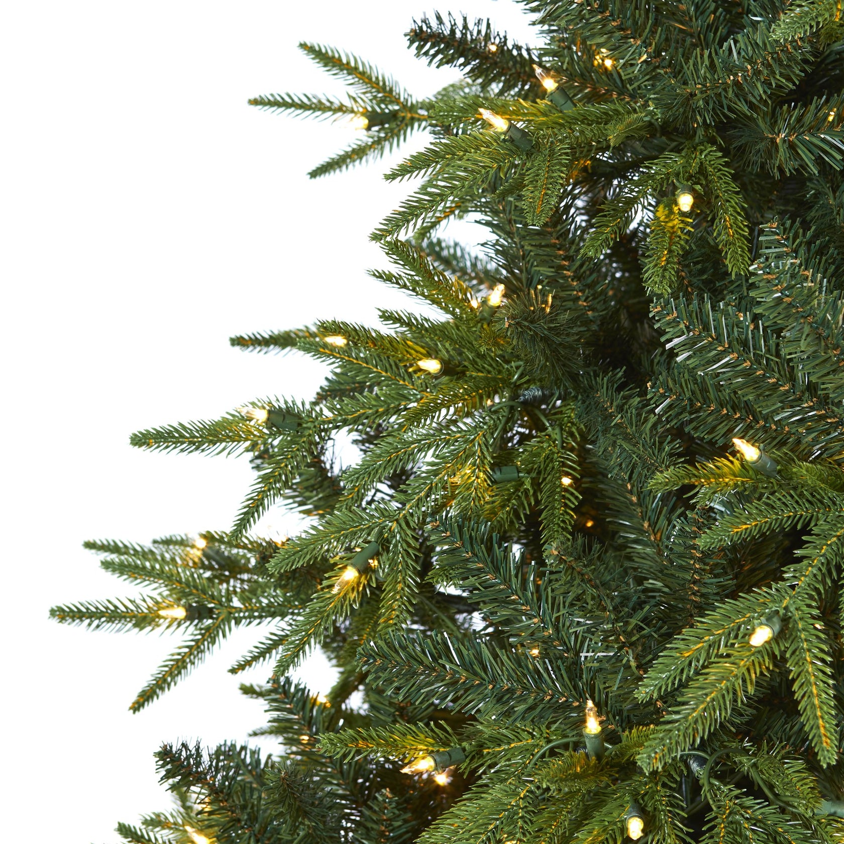 7.5’ Colorado Mountain Fir “Natural Look” Artificial Christmas Tree ...