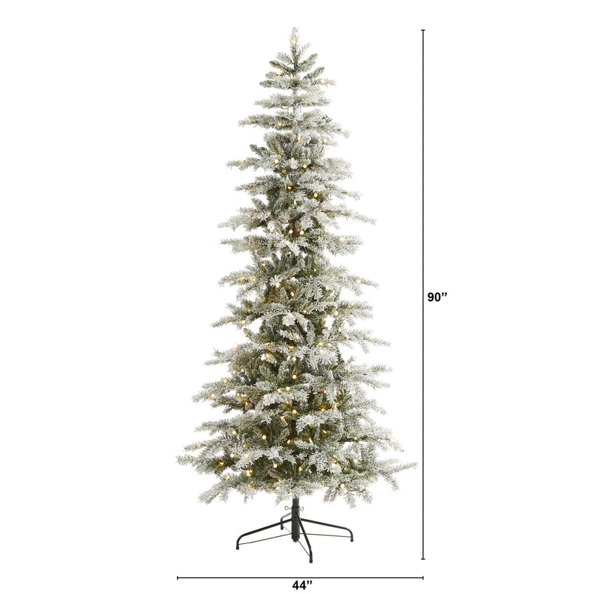 Slim Artificial Christmas Trees – Nearly Natural
