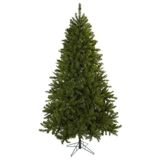 7.5’ Windermere Christmas Tree w/Clear Lights | Nearly Natural
