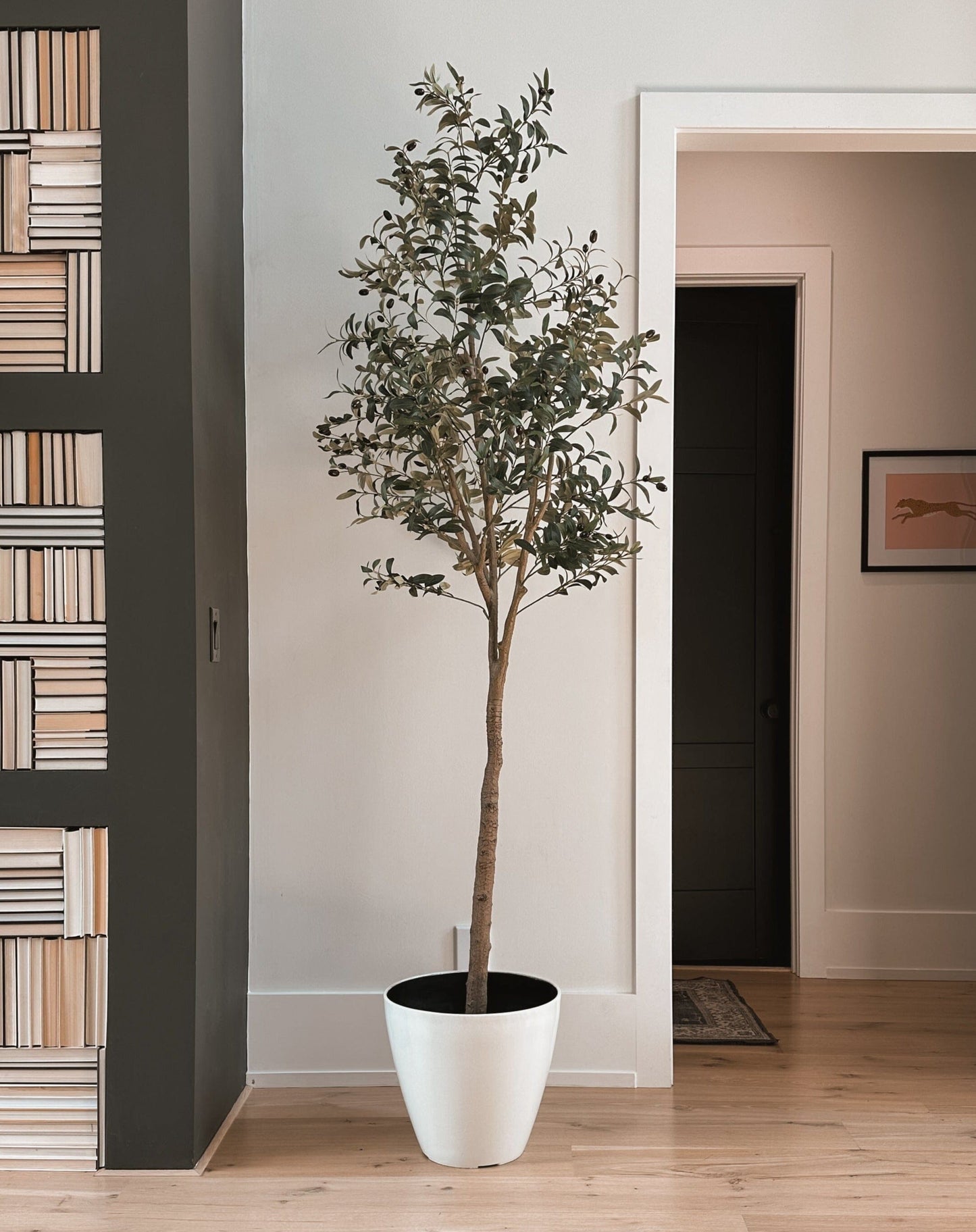8’ Artificial Olive Tree | Nearly Natural