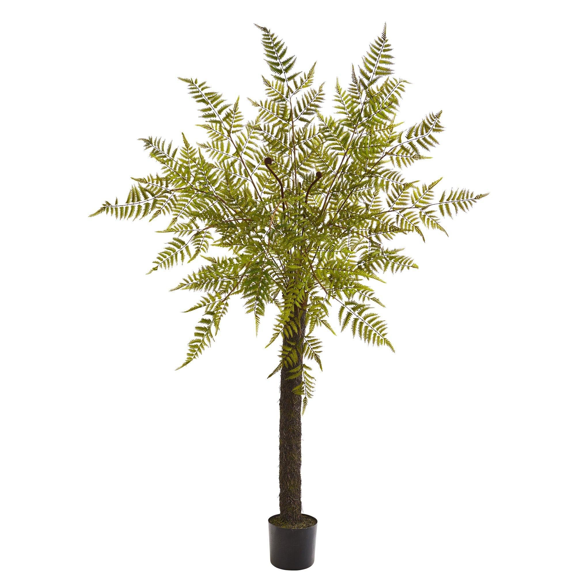 80” Fern Artificial Tree | Nearly Natural