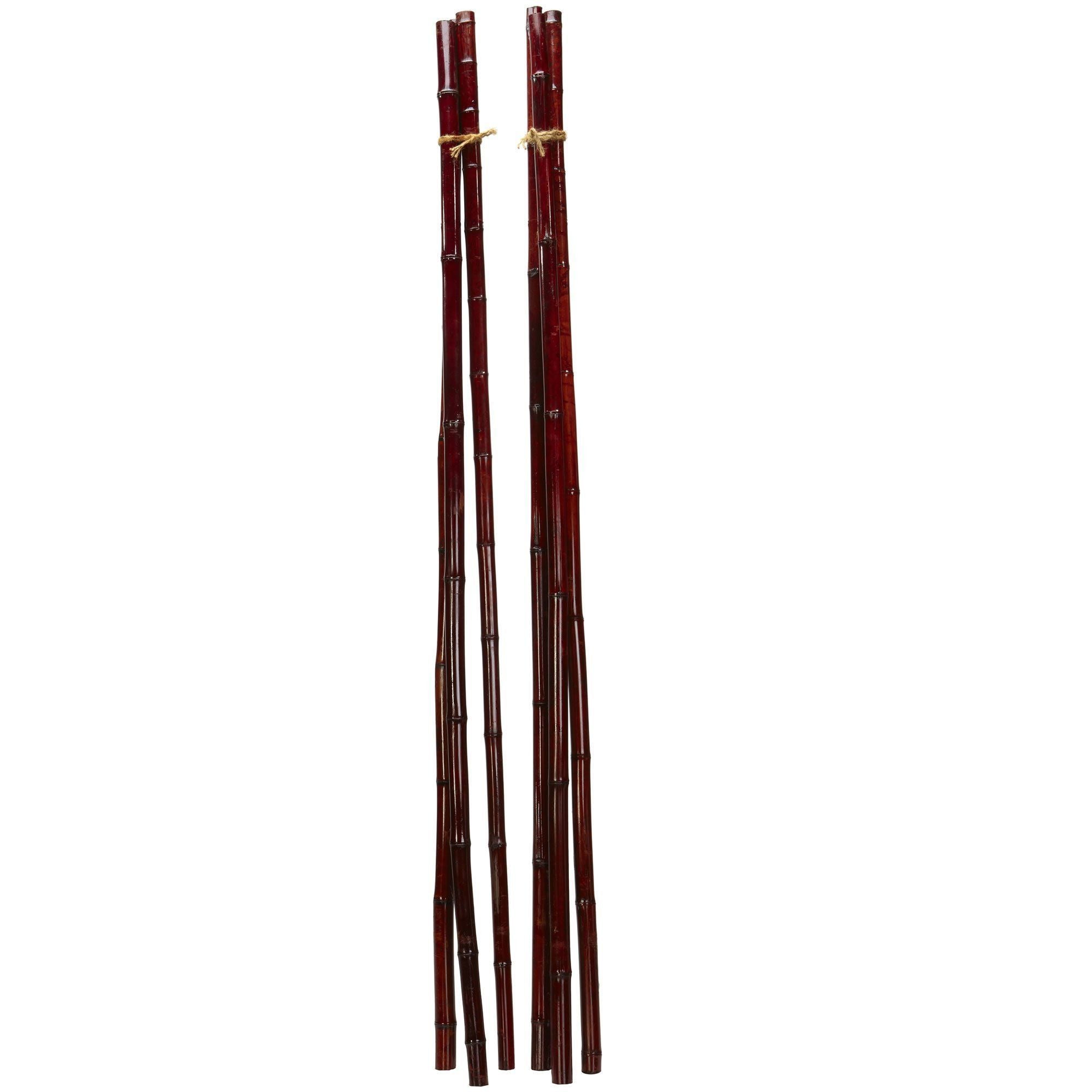 Bamboo Poles (Set of 6) | Nearly Natural
