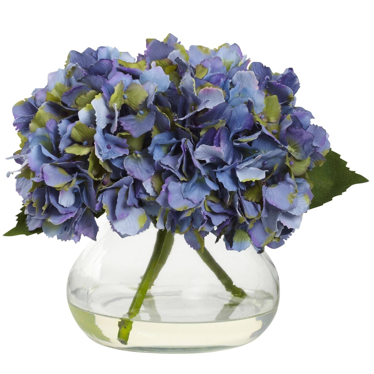 Blooming Hydrangea w/Vase 1356 Nearly Natural