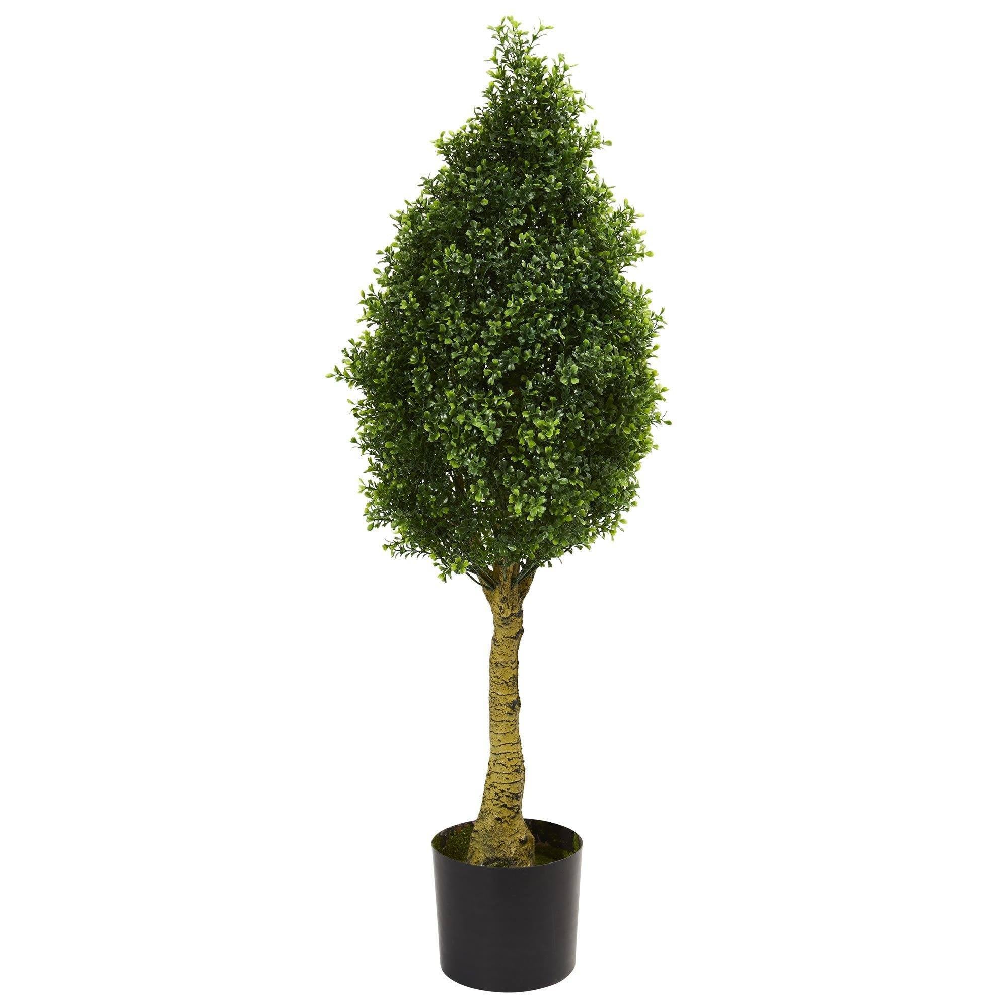 Boxwood Tower Artificial Tree UV Resistant (Indoor/Outdoor) | Nearly ...