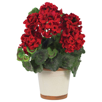 Geranium Silk Plant | Nearly Natural