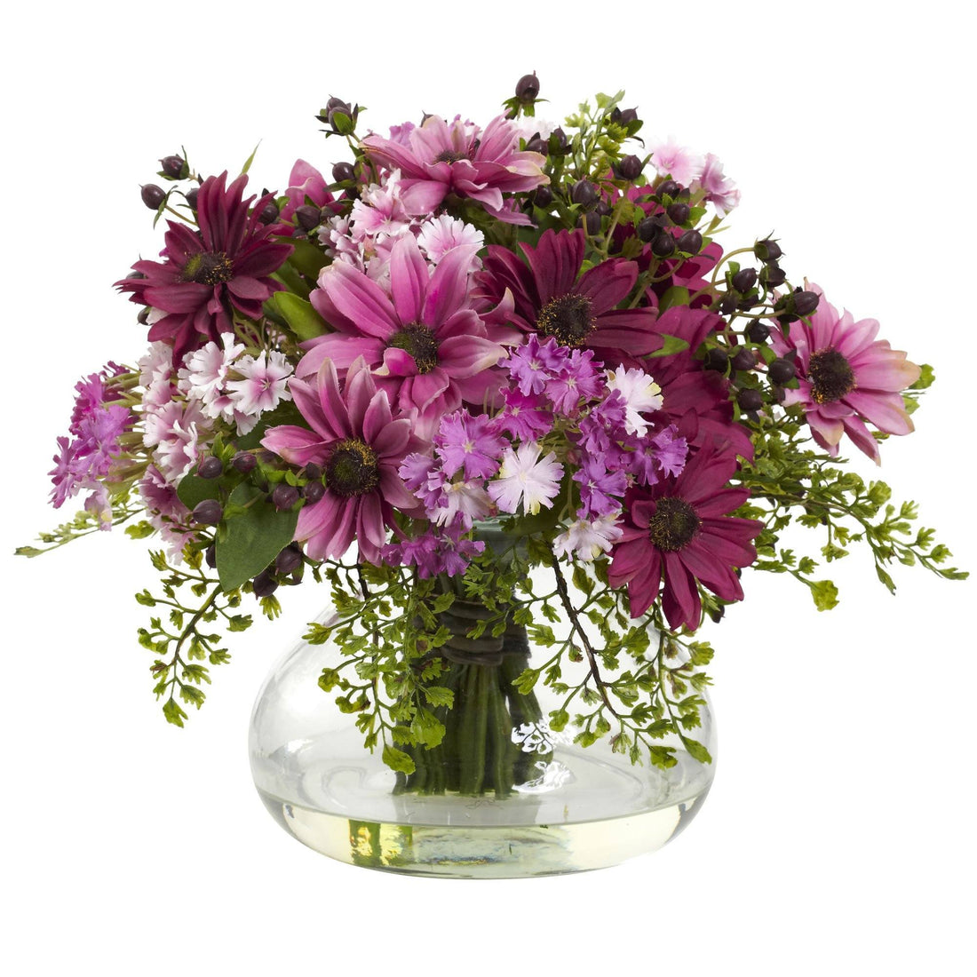 Large Mixed Daisy Arrangement 1353 Nearly Natural